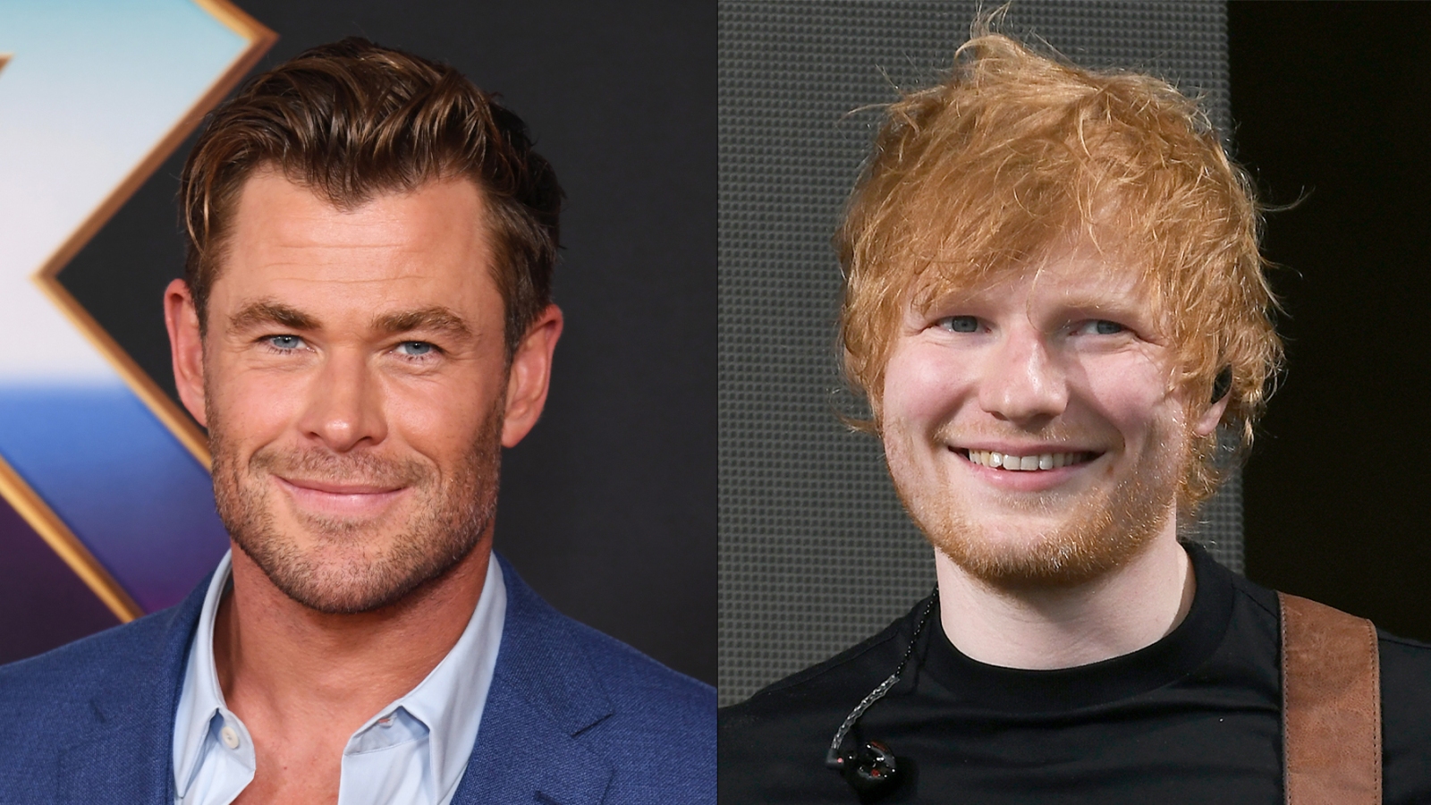 Chris Hemsworth Loves Ed Sheeran So Much He's Making Fancams